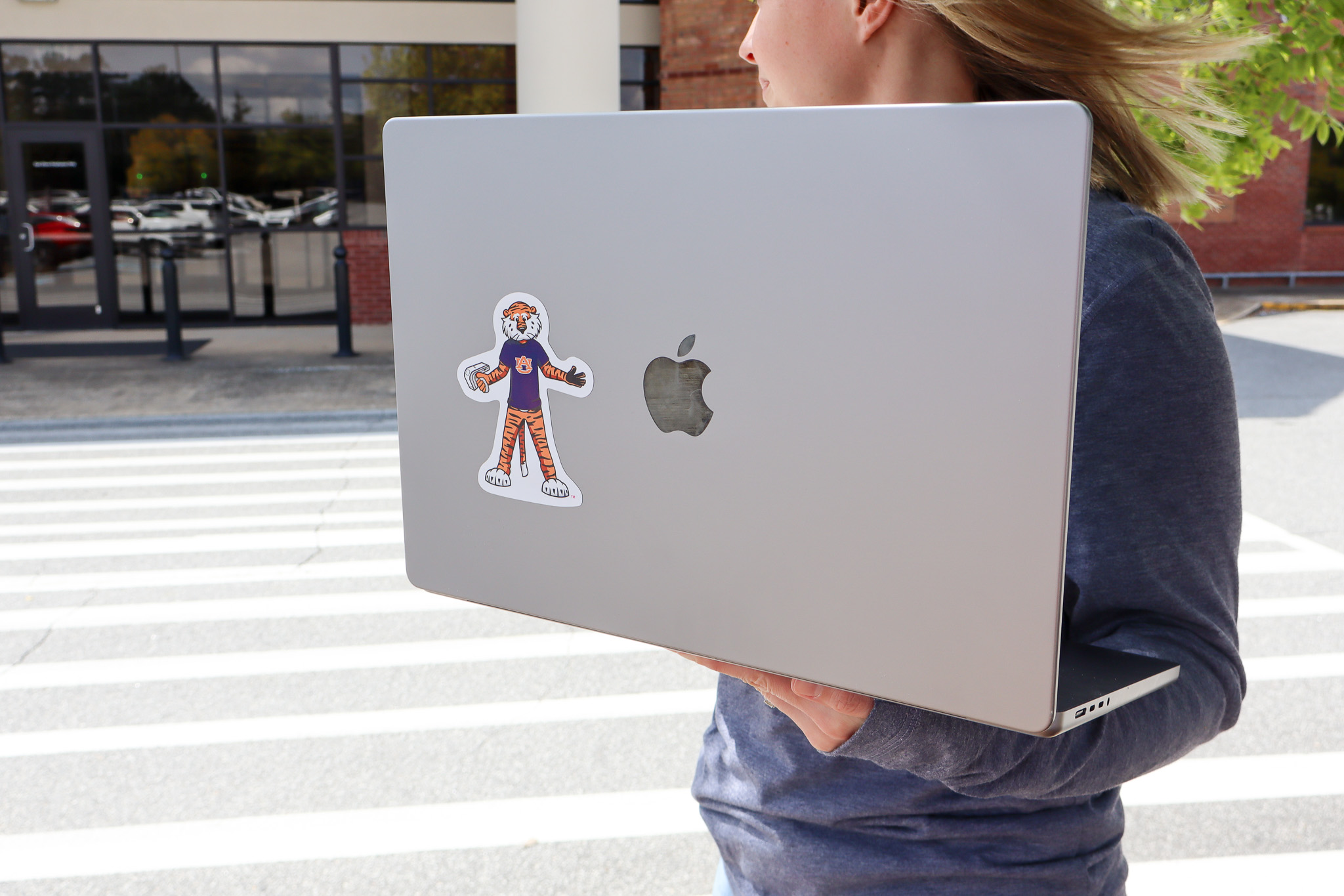 RFID Aubie Large Sticker