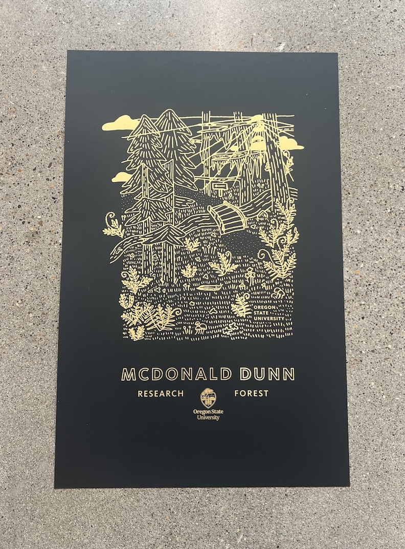 McDonald-Dunn Research Forest Poster