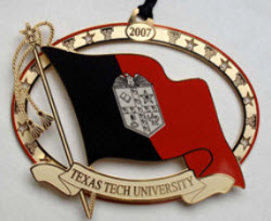 2007 Texas Tech Ornament