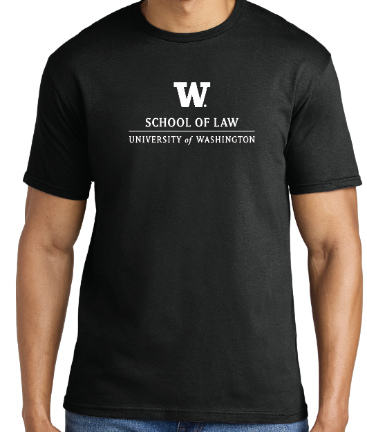 T-Shirt | Black UW School of Law T-Shirt | Black UW School of Law