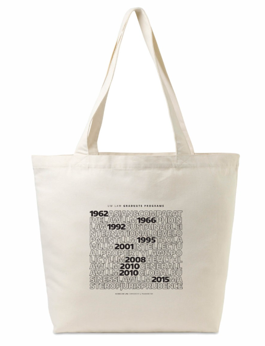 Tote Bag - Graduate Programs (20.47"L x 15.75"H x 4"W)