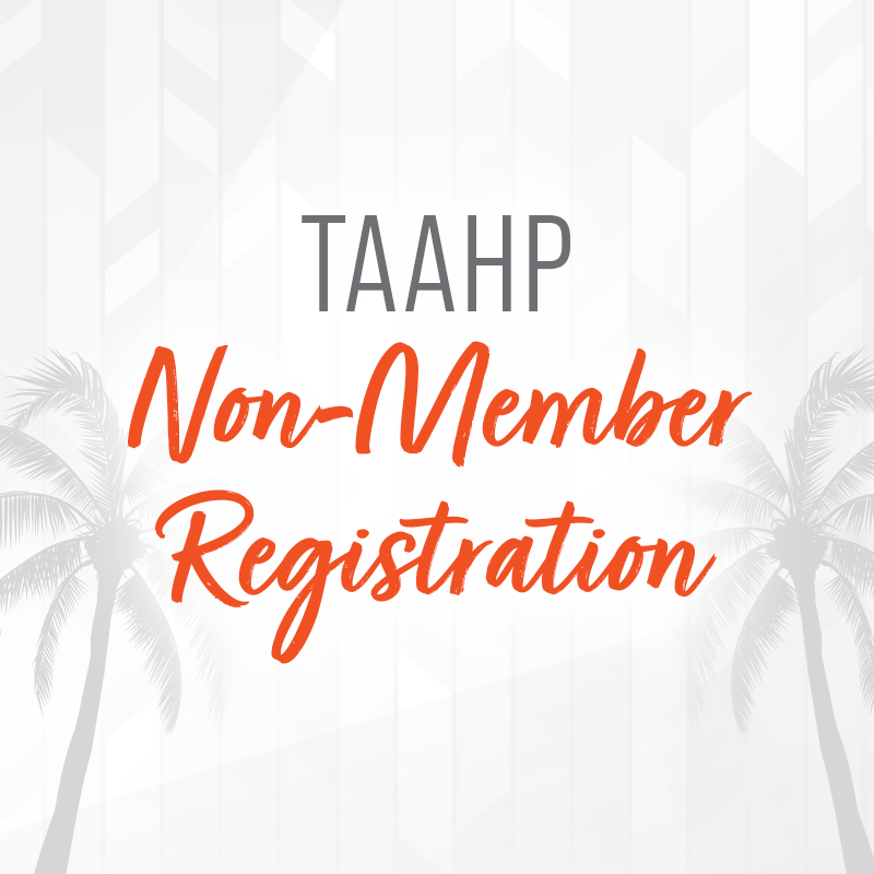 TAAHP Non-Member Registration