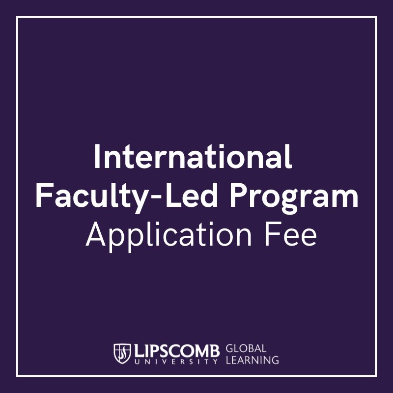 International Faculty-Led Program Application Fee