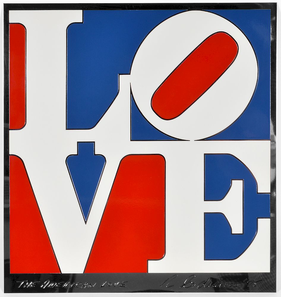 Robert Indiana's The American LOVE, 1975