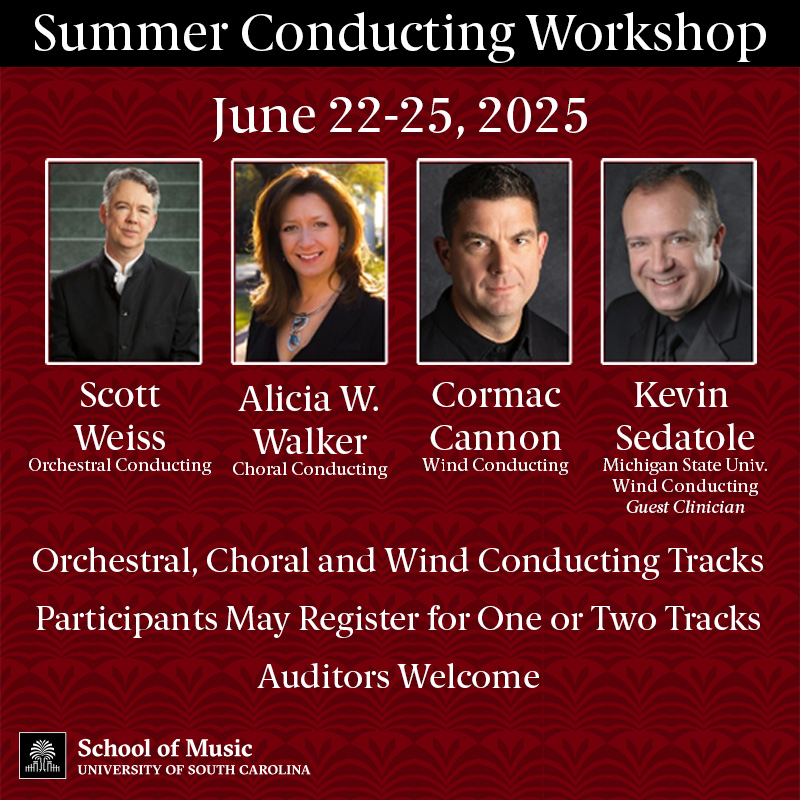 Summer Conducting Workshop June 22-25, 2025 Wind Primary Track