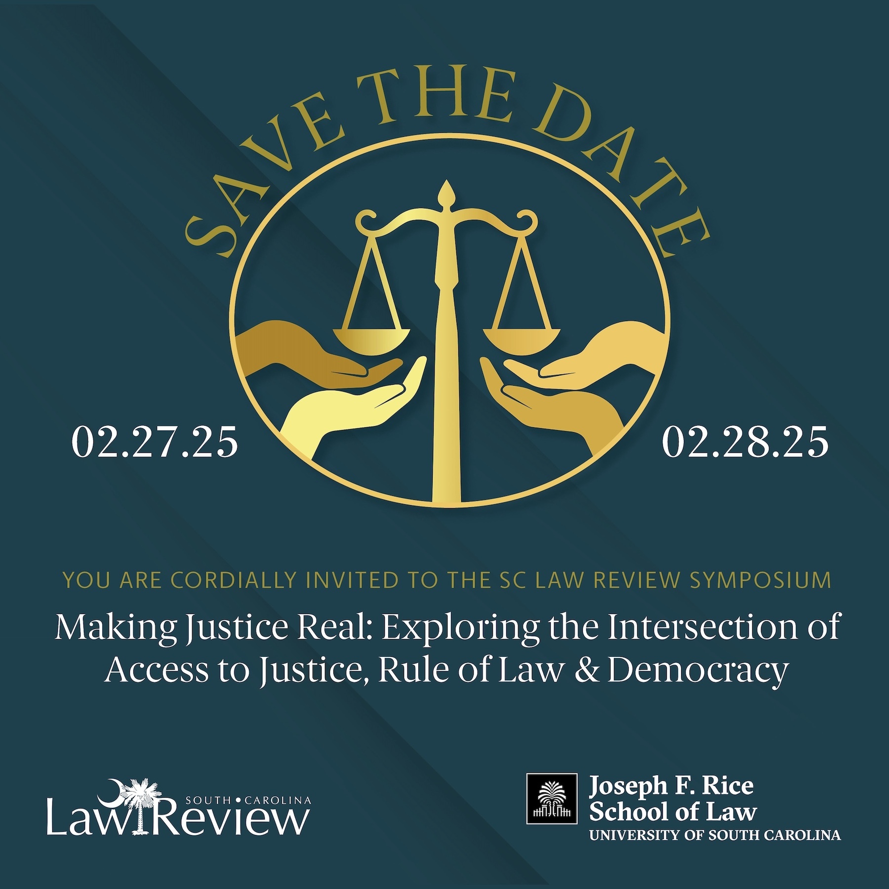 South Carolina Law Review 2025 Symposium: Making Justice Real ...