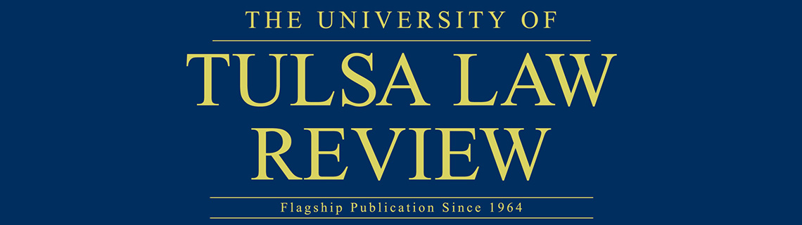 Tulsa Law Review