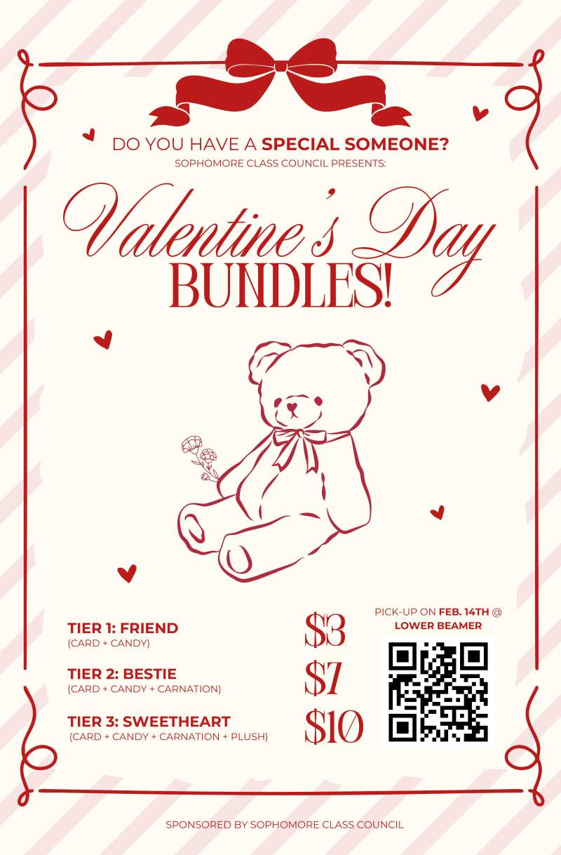 Valentine's Day Fundraiser! Sweethearts Bundle $10
