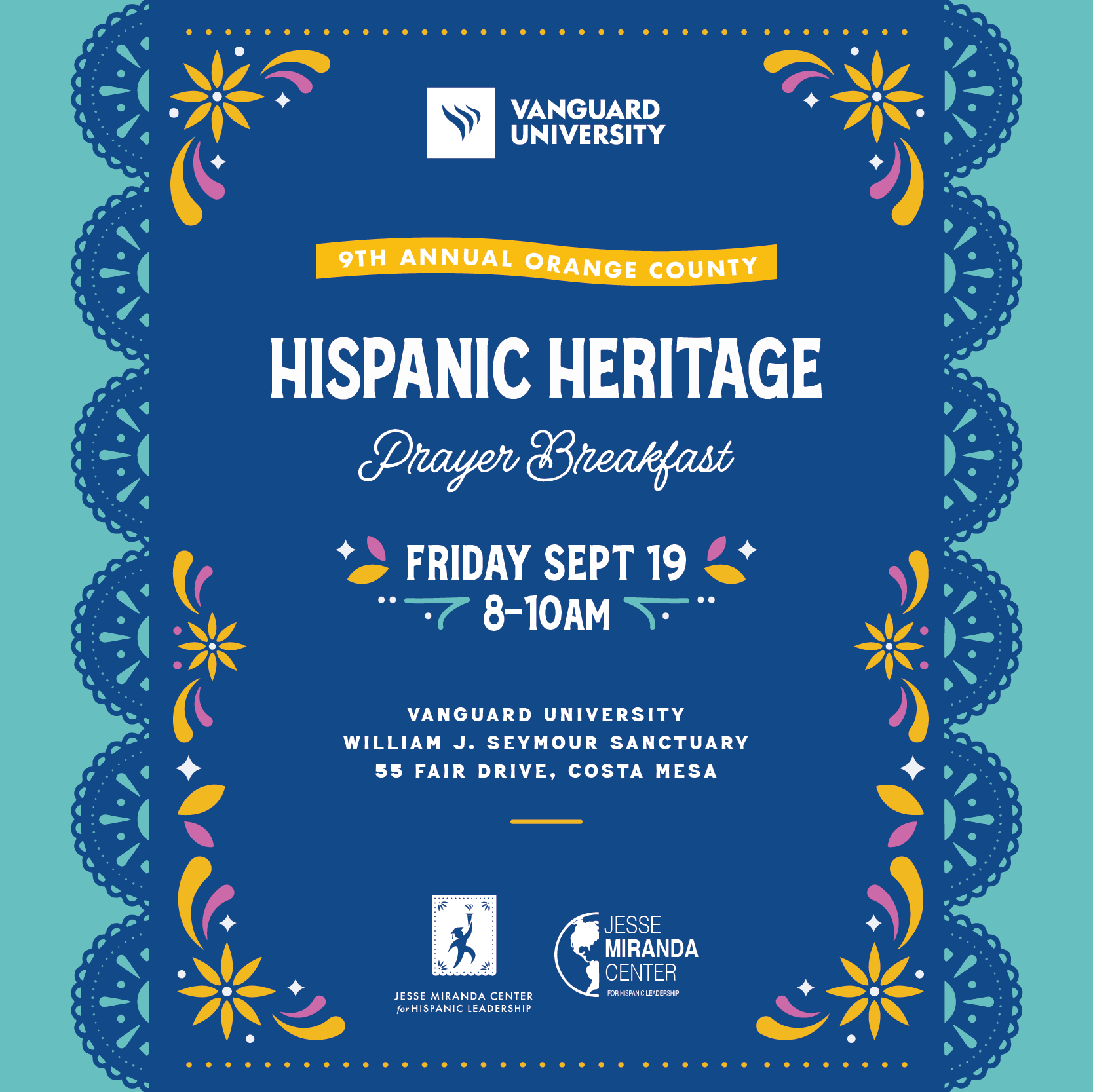 Hispanic Heritage Month Prayer Breakfast - Individual Ticket