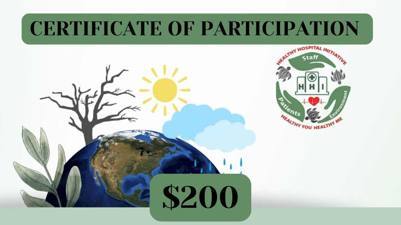 UWI Certificate of Participation ONLY- $200